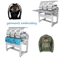 China 3 Head 10 Needle Embroidery Machine 400x450mm Flat Monogram Sewing Machine 1200 Rpm for sale