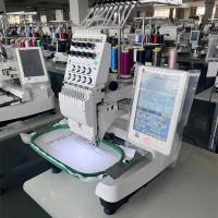 China Single Head 12 Needle Computerized Embroidery Machine 360x200mm 1200RPM for sale