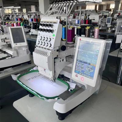 Cina Singolo macchina del ricamo automatizzata della testa 12 ago per il cucito domestico in vendita