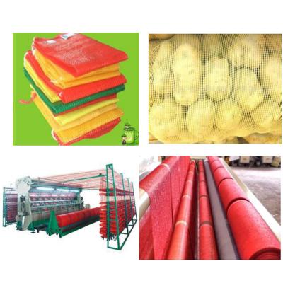 Cina Rete della grandine dei capelli della macchina di Raschel del letto degli aghi di Mesh Bag Fruit Vegetable Double anti in vendita