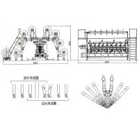 China Spacer Jacquard Jacket Double Needle Bed Warp Knitting Machine 90-138 Inch E18-E26 for sale