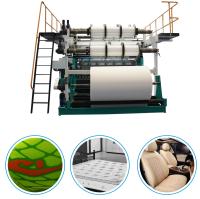 China Spacer Jacquard Jacket Double Needle Bed Warp Knitting Machine 90-138 Inch E18-E26 for sale
