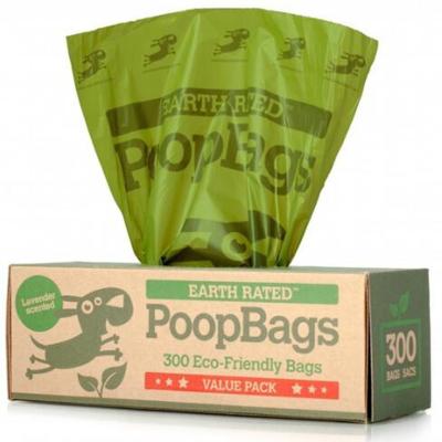 China Corn Starch Based PLA Compostable Dog Poop Disposal Bag 100% Biodegradable Type for sale