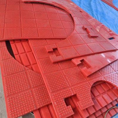 China Rotary Table Anti Slip Mat  For Drilling Rig Platform Thickness 30mm for sale
