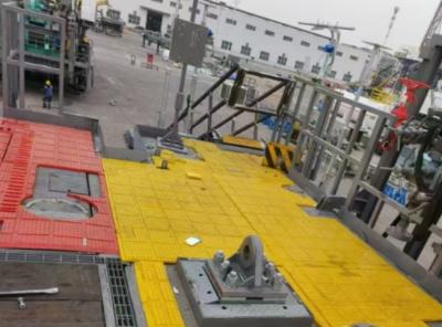 China 30mm Thickness Rotary Table Anti Slip Mat For Rotary Table Material PU Wear-Resisting for sale