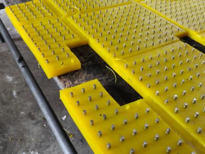 China Rotaty Table Anti Slip Mat Wear Resistant Thickness 25-30MM Polyurethane Material for sale