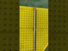 Op maat gemaakte PU Anti Skid Mat 30mm ZP275 voor boorrotatie tafel