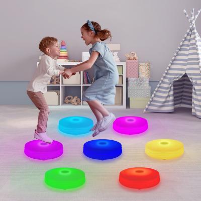 China 4500 Luminous Flux IP68 Waterproof Sound-Activated LED Floor Tile for Interactive Dance and Stage Lighting for sale