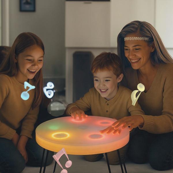 Quality Children's Music Tap Light Table Intelligent Whack-A-Mole Game for Preschool Educational Toys Table for sale