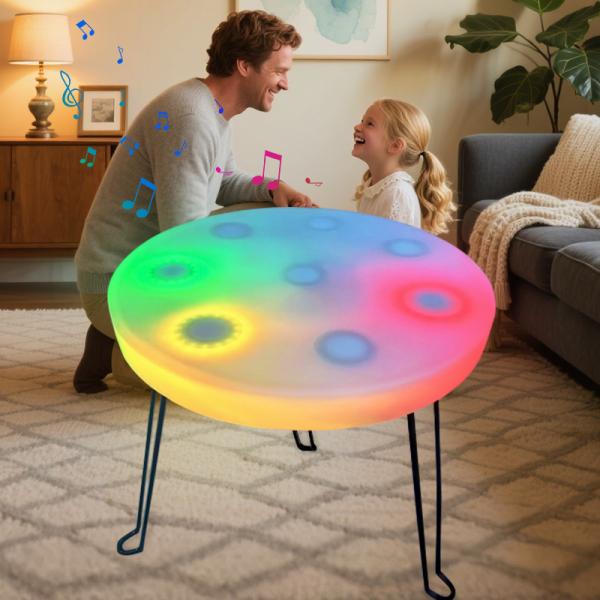 Quality Musical Kids' Tables Whack-a-Mole Game Table Kids Tables Activity Tables and Kids Folding Tables Touch Color Change Waterproof for sale