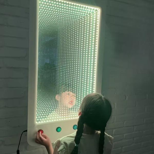Quality Interactive LED Infinity Wall Panel – Sensory Light Toy for Autism, Self for sale