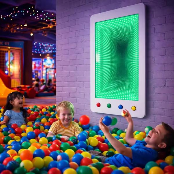 Quality Interactive LED Infinity Wall Panel – Sensory Light Toy for Autism, Self for sale