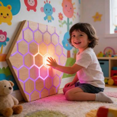China Interactive Touch Panel Table with Honeycomb Design | Sensitive Touch Sensory Play Table for Kids & Sensory Rooms for sale