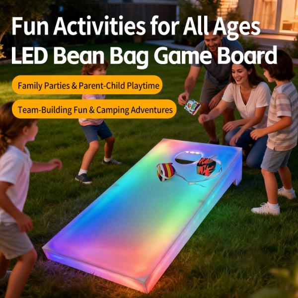 Quality Outdoor Cornhole Game with PE Material, IP65 Waterproof Rating, and 200KG Load Capacity for Parks and Courtyards for sale