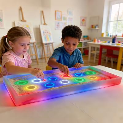 China Modern Interactive LED Light Touch Sensor Educational Toy PE Material for Hand Eye Coordination Sensory Play for Bedroom Use for sale
