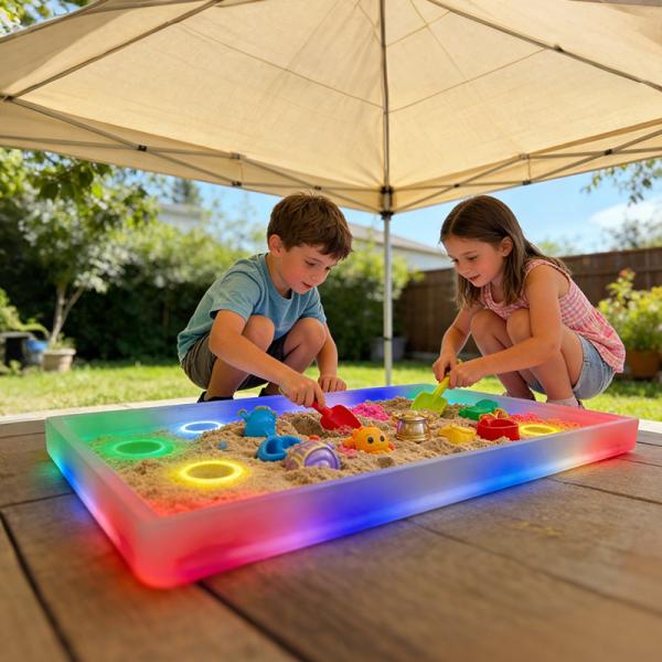 Quality Modern Interactive LED Light Touch Sensor Educational Toy PE Material for Hand for sale