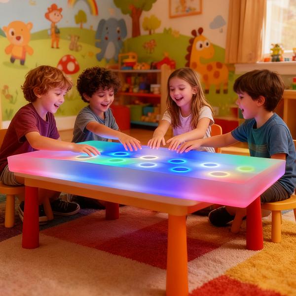 Quality Modern Interactive LED Light Touch Sensor Educational Toy PE Material for Hand for sale