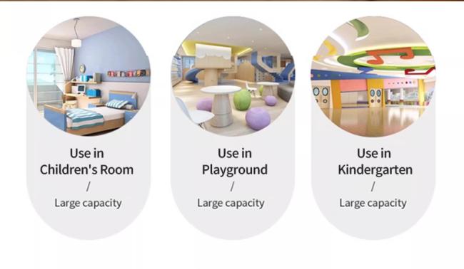Sensory play activity using the interactive toy