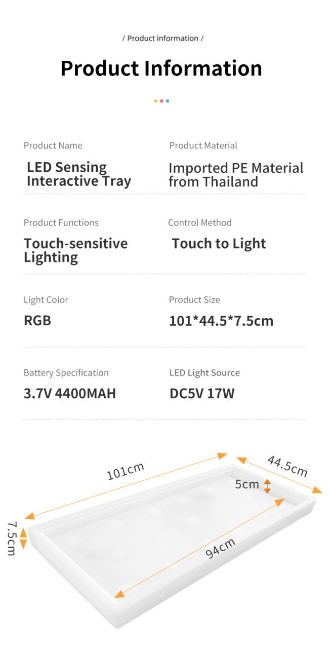 Touch sensor educational toy in use