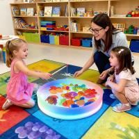 China LED Sand Drawing Tray for Kids for sale