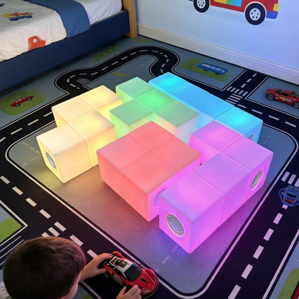 Quality Interactive LED Light-Up Building Blocks - Sensory STEM Toys for Kids & for sale