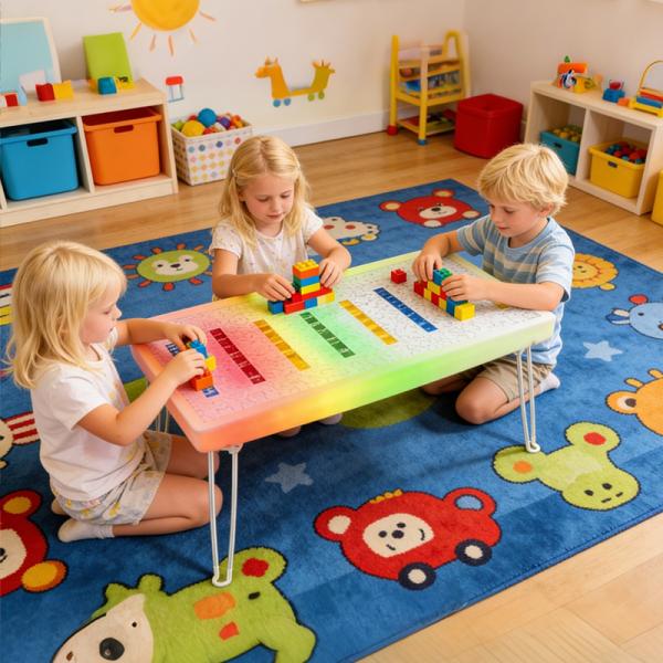 Quality Interactive Light-Up Piano Table for Toddlers for sale