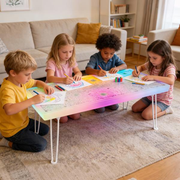 Quality Interactive LED Sensory Play Table with Music & Touch Games for sale