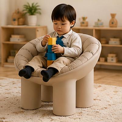 China Elephant Leg Kids Chair – 3 Sizes (S/M/L), 7 Colors, PE Indoor Outdoor Stool for Nursery, Daycare & Home for sale