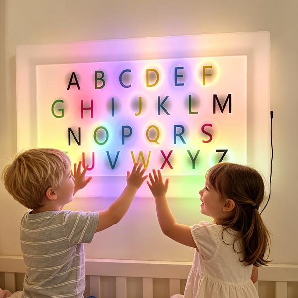 Quality Educational Interactive LED Toy for Letter Recognition Color Perception and Hand for sale