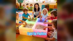 LED Sensory Tray Creative Play Fun