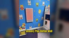Interactive LED Button Wall for Kids