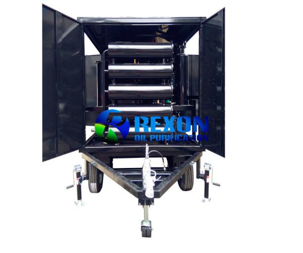 Quality Mobile Trailer Type Transformer Oil Regeneration System with Fuller's Earth for sale
