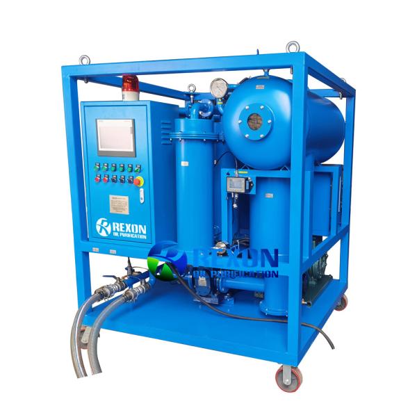 Quality PLC Fully Automatic Turbine Oil Filtration Machine TY-100(6000LPH) for sale