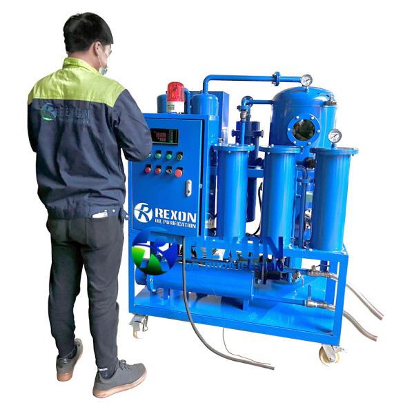 Quality High Vacuum Lubricating Oil Purifier for Industrial Oils Purification Treatment for sale