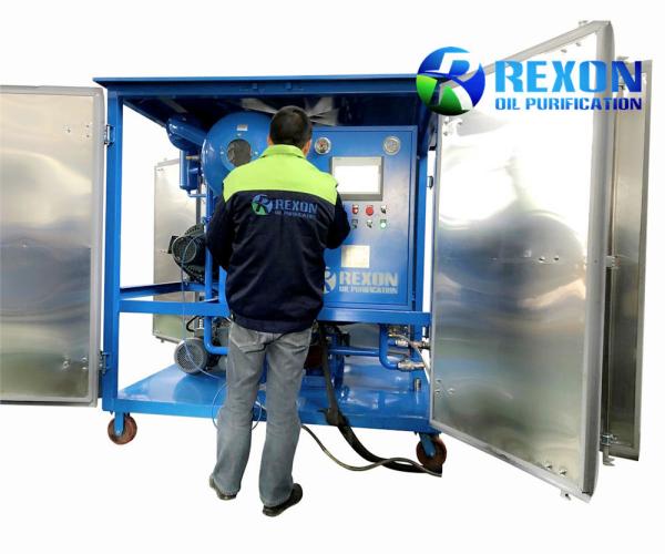 Quality Transformer Oil Purification Filter Machine with Electric Heating 3~5Pa Vacuum for sale