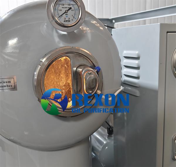 Quality Double Stage Vacuum Insulating Oil Purification Plant with Digital Gauges for sale