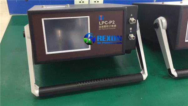 Quality Portable Oil Particle Counter Model LPC-P2 for Oil Cleanliness Degree Deteting for sale