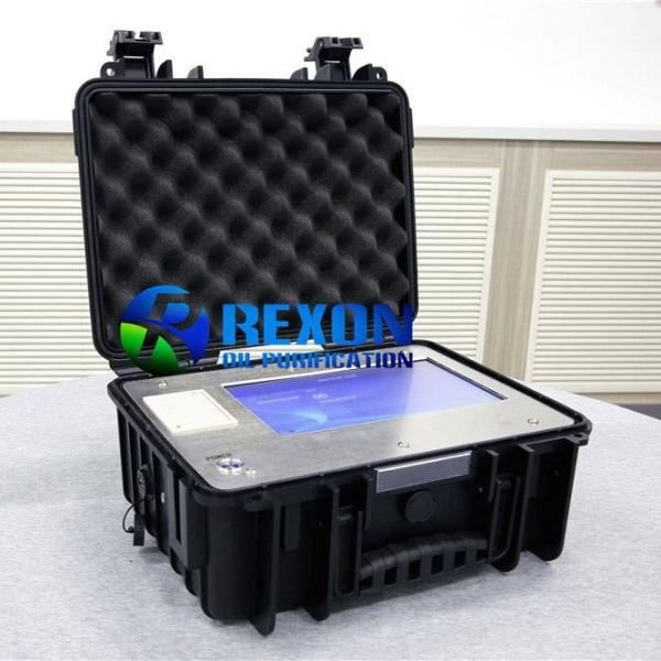 Quality Big Touch Screen Portable Oil Particle Counter Industrial Oil Cleanliness Degree for sale