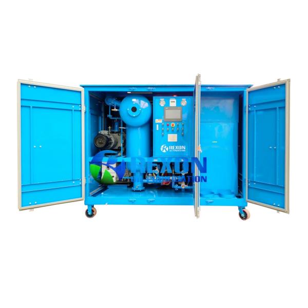 Quality Customised Fully Automatic Transformer Oil Purifier Plant, Weatherproof Design with Nitrogen Gas Tanks Attached for sale