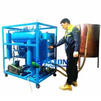 Quality Vacuum Dehydration Type Turbine Oil Filtration and Purification Machine TY-20 for sale