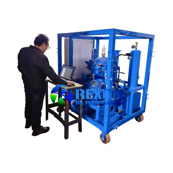 Quality 1000LPH Explosion-Proof Disc Stack Centrifuge Oil Purifier RCF-1T for sale