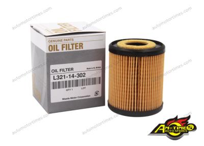 Cina Filtri dell'olio L321-14-302 dell'automobile di rendimento elevato di protezione dell'ambiente per Mazda in vendita