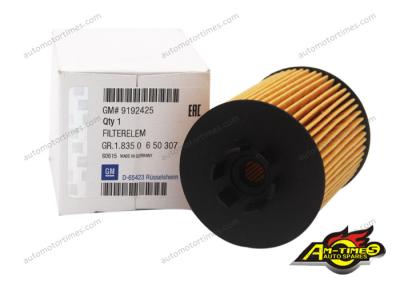 Cina OEM di carta diritto 650311 del filtro da olio per motori dell'automobile 9192425 per Opel/VAUXHALL in vendita