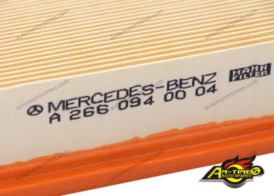 Cina OEM automatico A2660940004 del numero del pezzo di filtro dell'aria del filtro dal motore di automobile di rendimento elevato per Mercedes in vendita