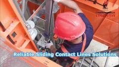 High Performance Sliding Contact Lines for Lifting Equipment