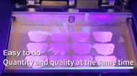 China Industrial Dental 3D Printer Rapid 400D 584mm Build Size 25μm Precision Automatic Data Typesetting for sale