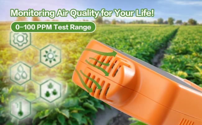 Ammonia Detector in use in industrial setting