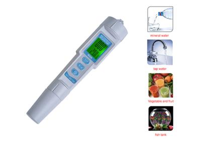 China 3 In 1 PH Multiparameter Water Quality Meter Lightweight With Temperature Compensation for sale