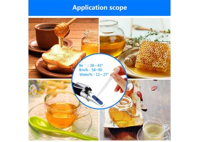China Honey Brix Specific Gravity Refractometer W Atc With 0.5% Accuracy , CE Standard for sale