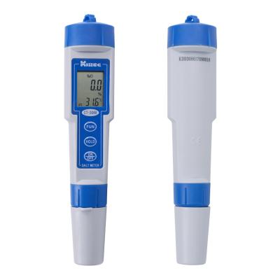 China Aquarium Water Quality Salt Pool Water Salinity Meter Pen Type Range 0.0% To 10.0% for sale